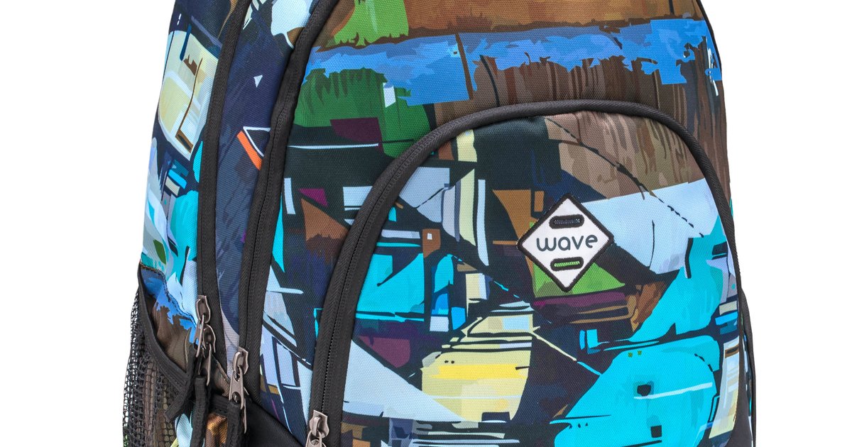 338-68 Graffiti Blue | WavePacks